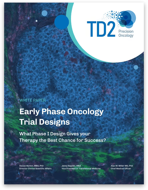 Early Phase Oncology Trial Designs - TD2 Precision Oncology