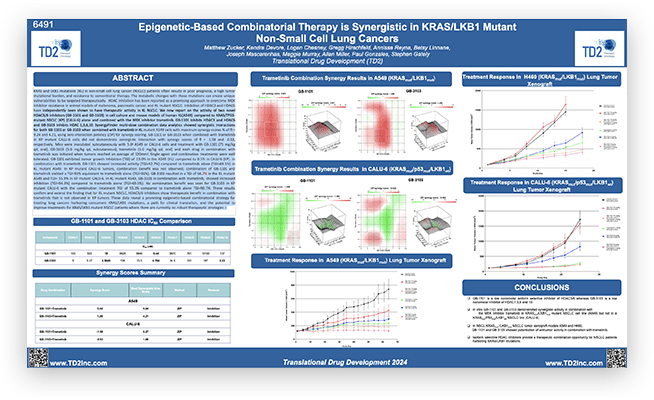 AACR 2024 Poster 6491: Epigenetic-Based Combinatorial Therapy is ...